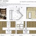 2D Pantry Room, 2D CAD Cabinet Design, Custom Draft, Bespoke Elevations ...