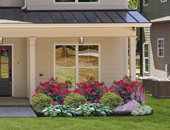 Knockout Roses And Other Landscaping Ideas Using Flowers And Boxwood