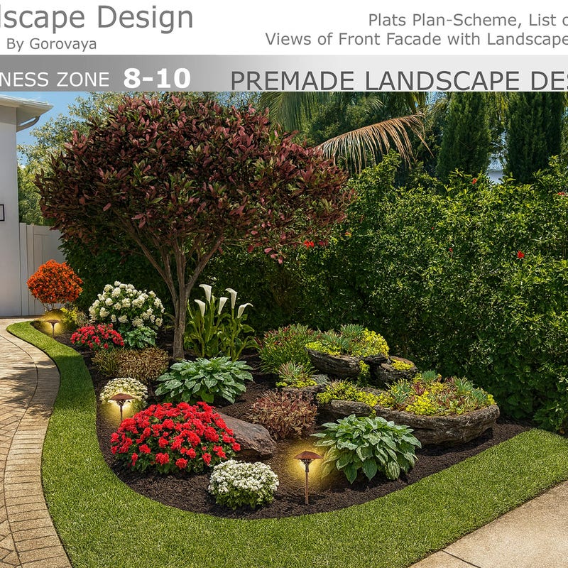 Landscape Design Zone 10 - Etsy