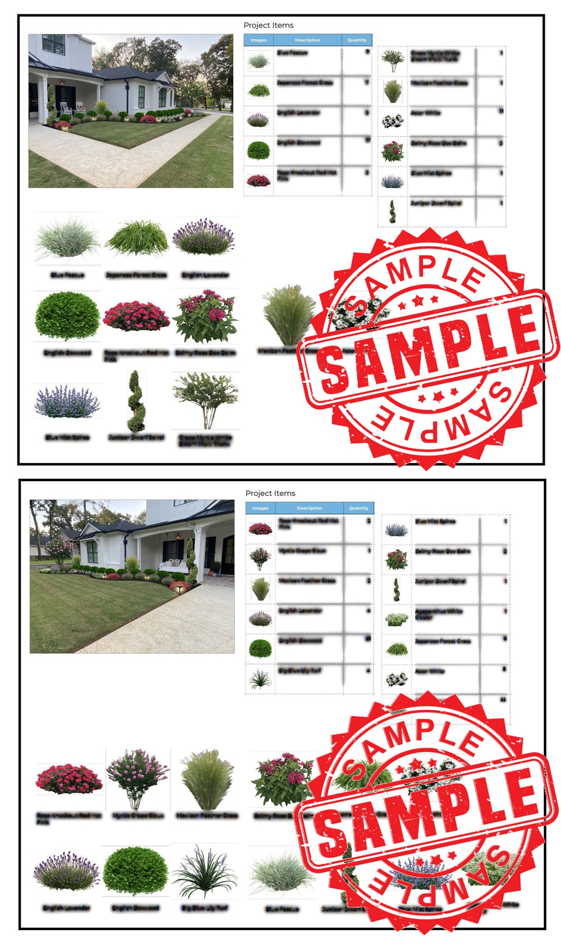 Custom Landscape Design, Landscape Front Facade, Landscape Layout ...
