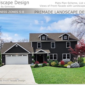 Ready-made Landscape, Landscape Design Online, Japanese Maple Front ...