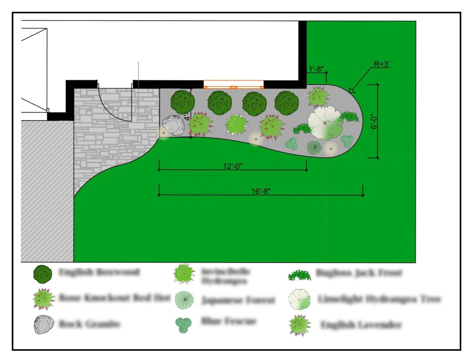 Front Facade Design, Landscape Design, Landscape Layout, Clean and ...