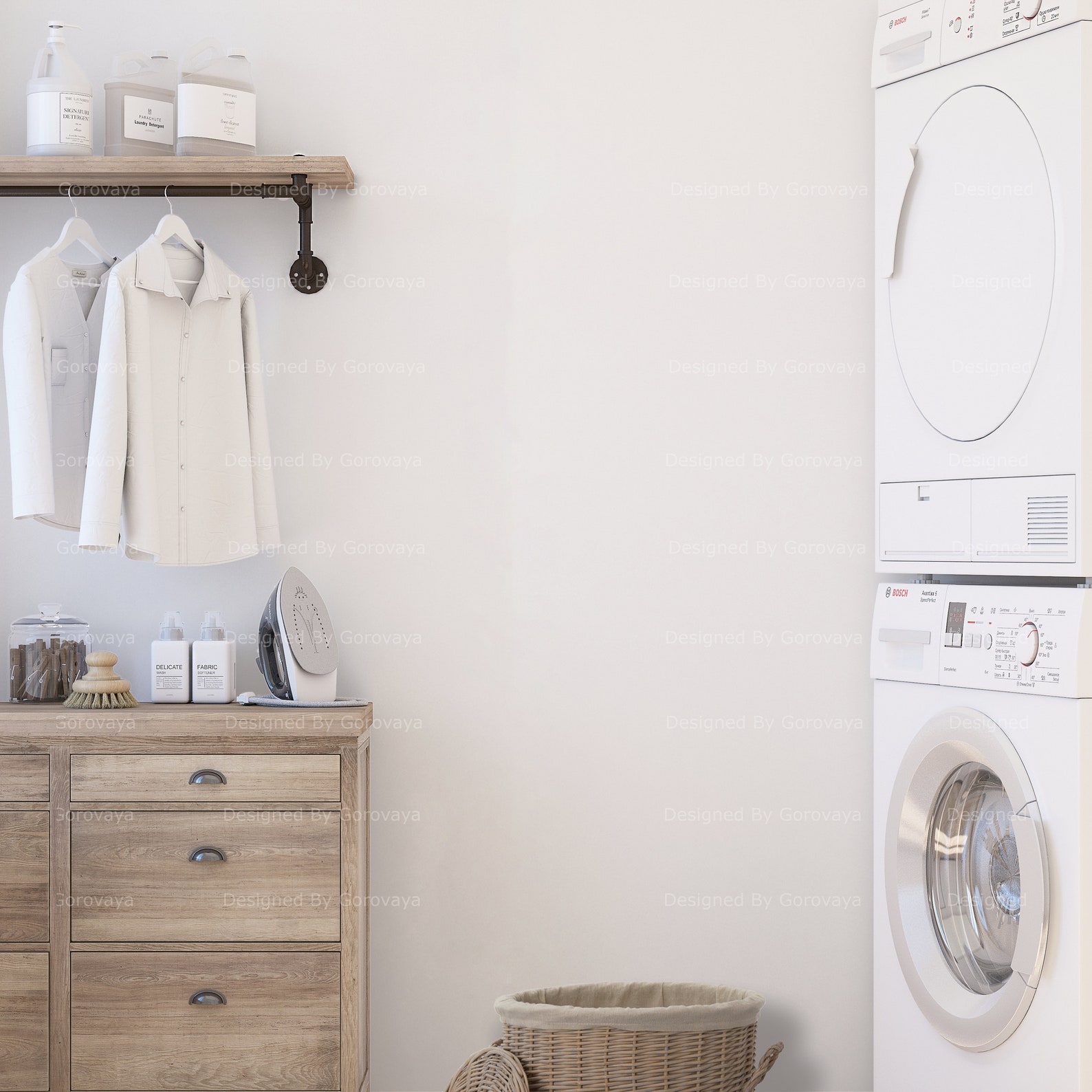 Interior Mockup Laundry Mockup Laundry Mockup Bundle | Etsy