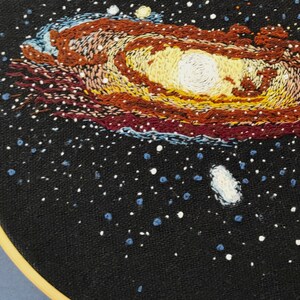 Embroidery Pattern Space Galaxy, PDF Pattern Tutorial Instant Download ...