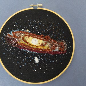 Embroidery Pattern Space Galaxy, PDF Pattern Tutorial Instant Download ...