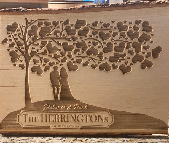 Wedding Tree File Template | Etsy