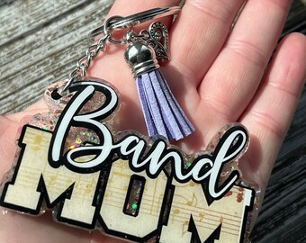 Custom Keychain Mom - Etsy