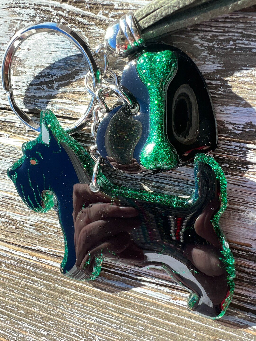 Scottish Dog Keychain Dog Breed Keychain Scotland Terrier - Etsy