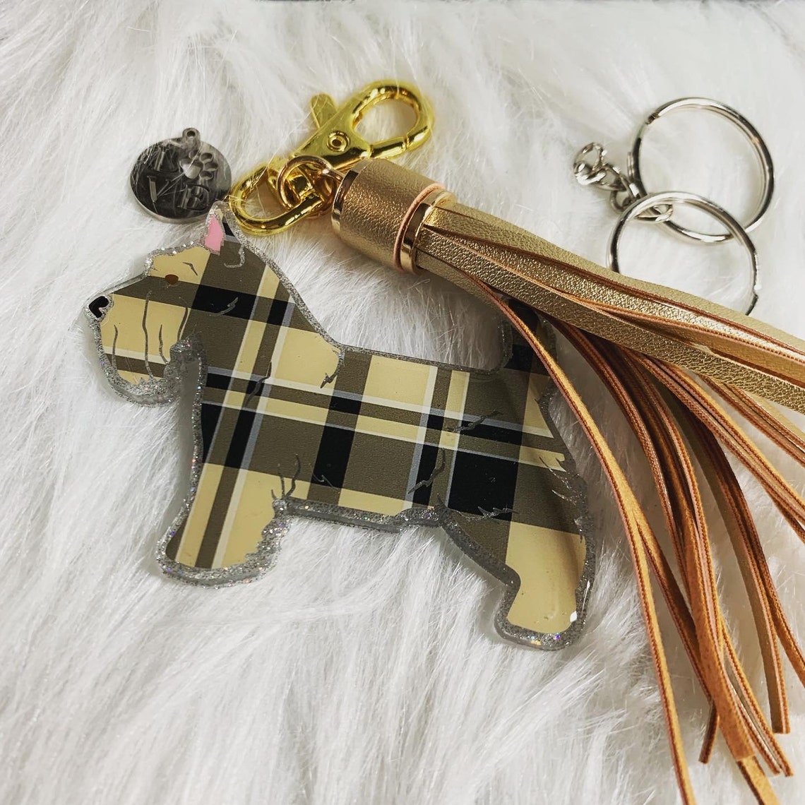 Scottish Dog Keychain Dog Breed Keychain Scotland Terrier | Etsy