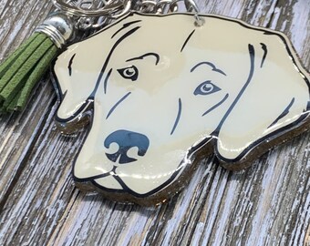 Lab Mom Keychain - Etsy