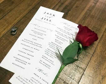 Baseball Lineup Wedding Program Printable Digital File - Etsy