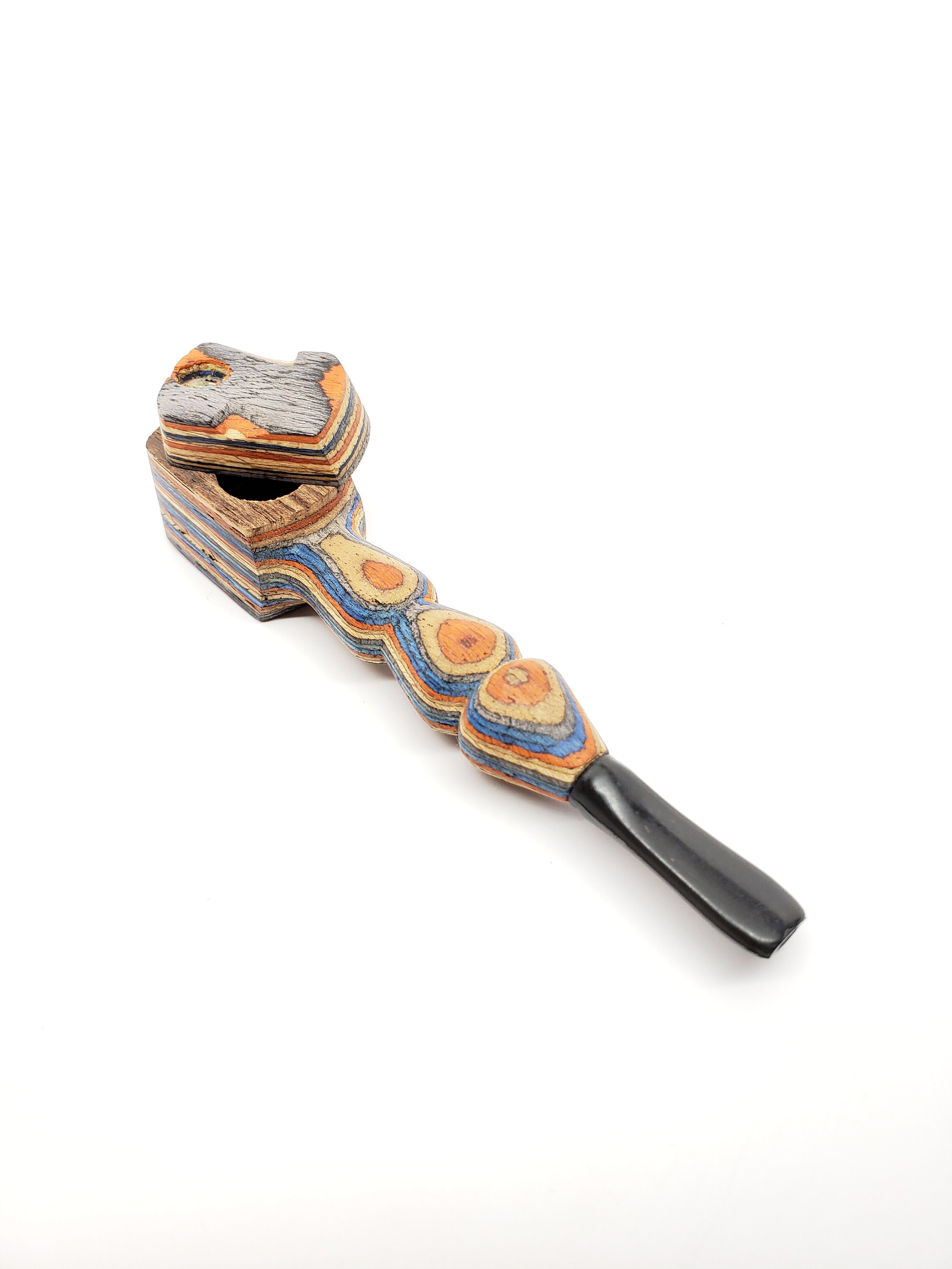 Large Wooden 5 Hand Pipes Hippy Tobacco Pipe - Etsy