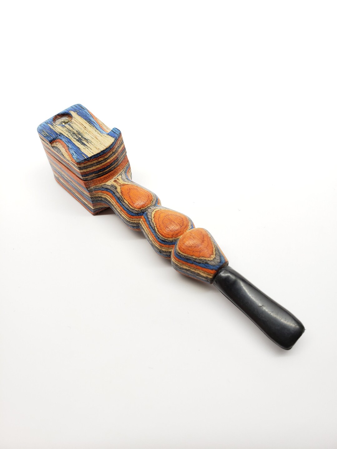 Large Wooden 5 Hand Pipes Hippy Tobacco Pipe - Etsy