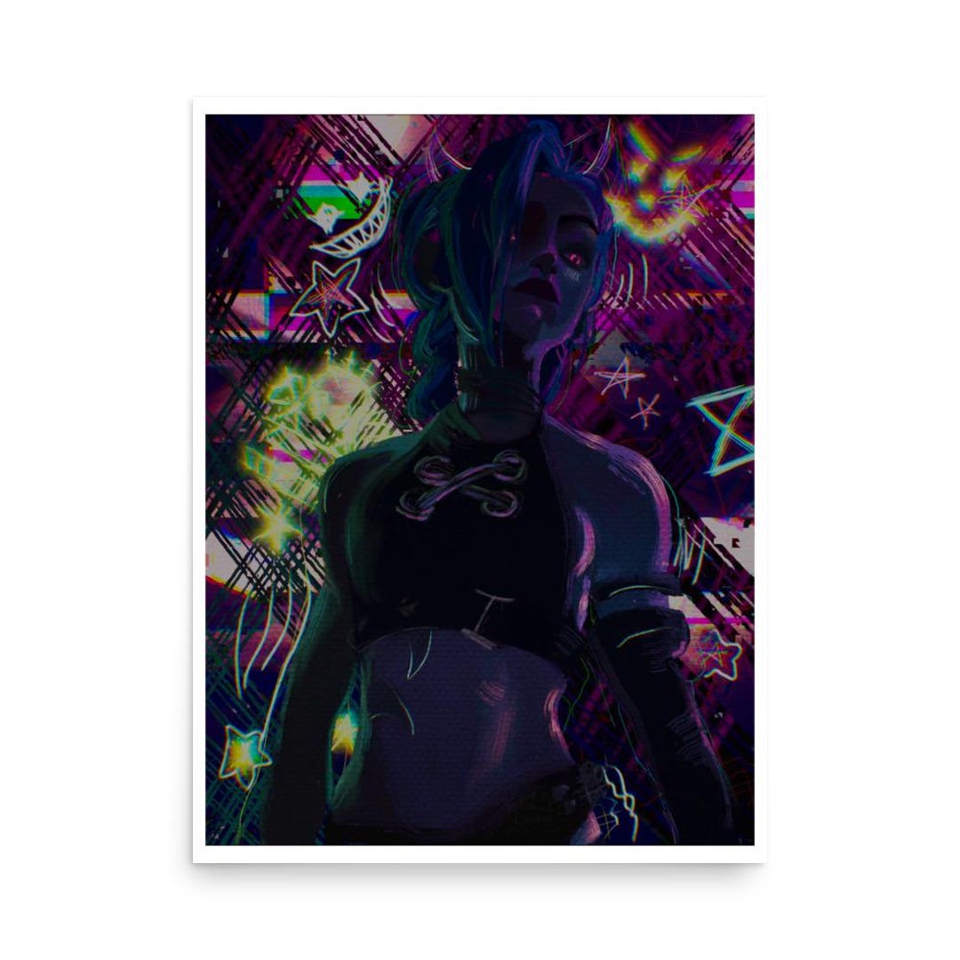 Jinx- Arcane Fan Art - Etsy