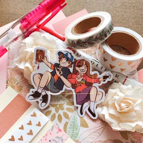 Gravity Falls Dipper Pines Mabel Pines Clipart Digital - Etsy