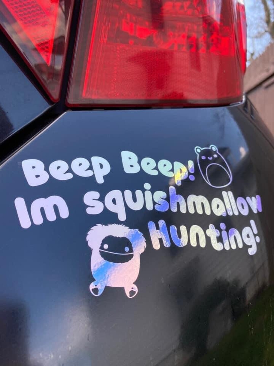 Beep Beep! I’m Squishmallow Hunting! Decals - Etsy