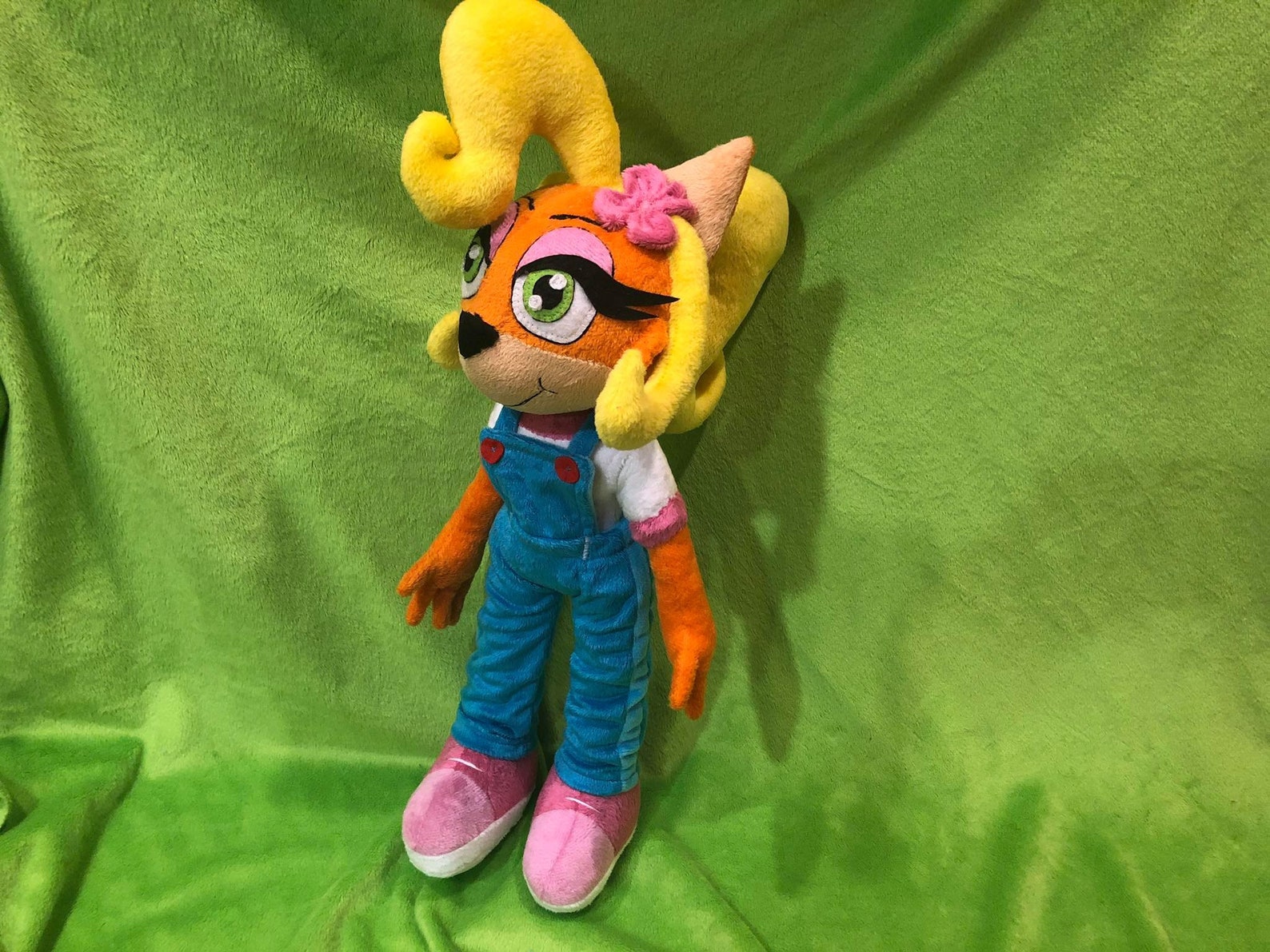 Toy to order. inspired by Coco Bandicoot. plush toy | Etsy