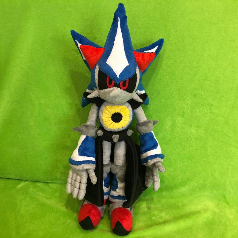 The Bootleg Sonic Metal Sonic Plush - Etsy UK