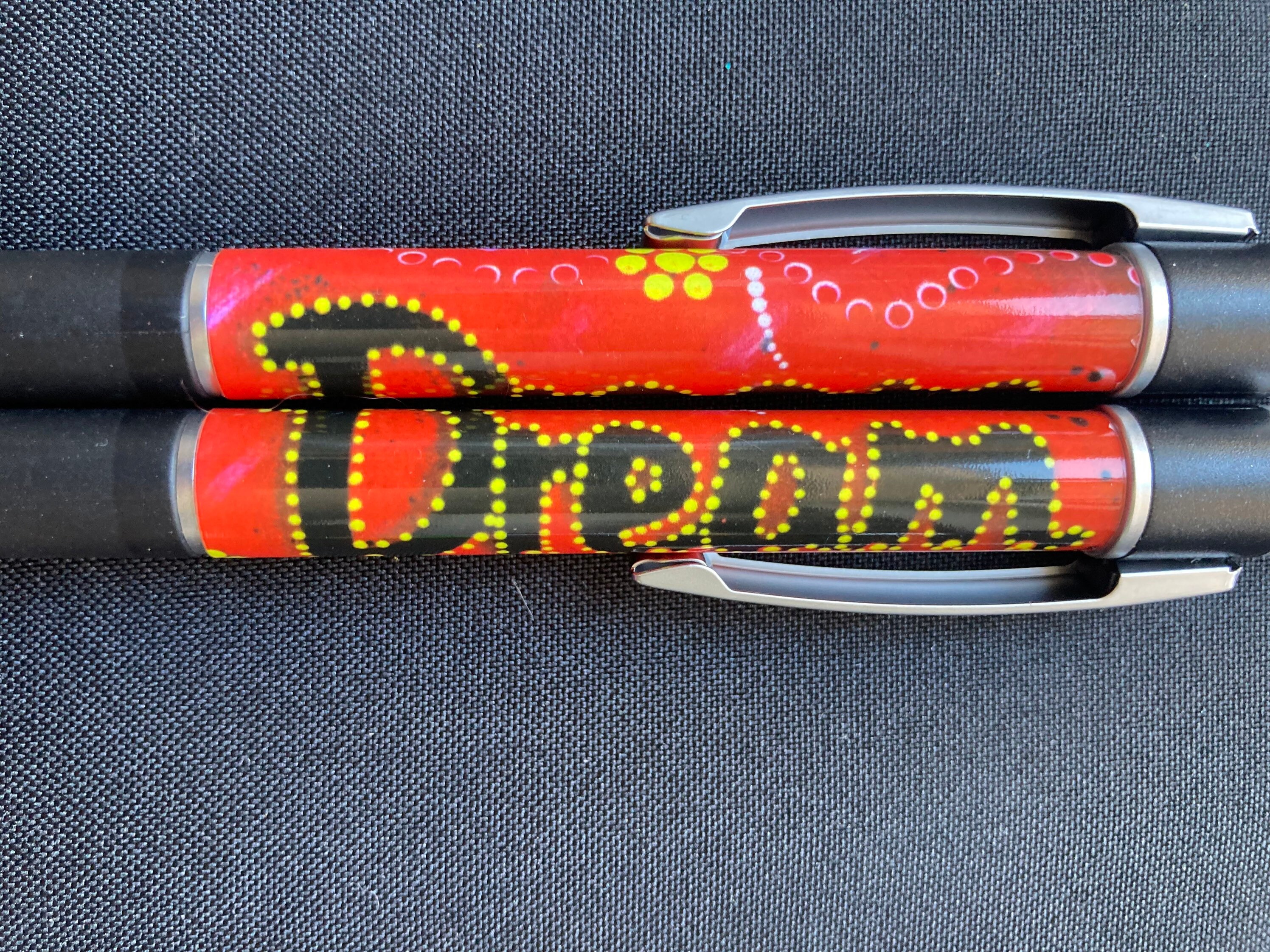 Set of 6 Beautiful Aboriginal Design Pens | Etsy