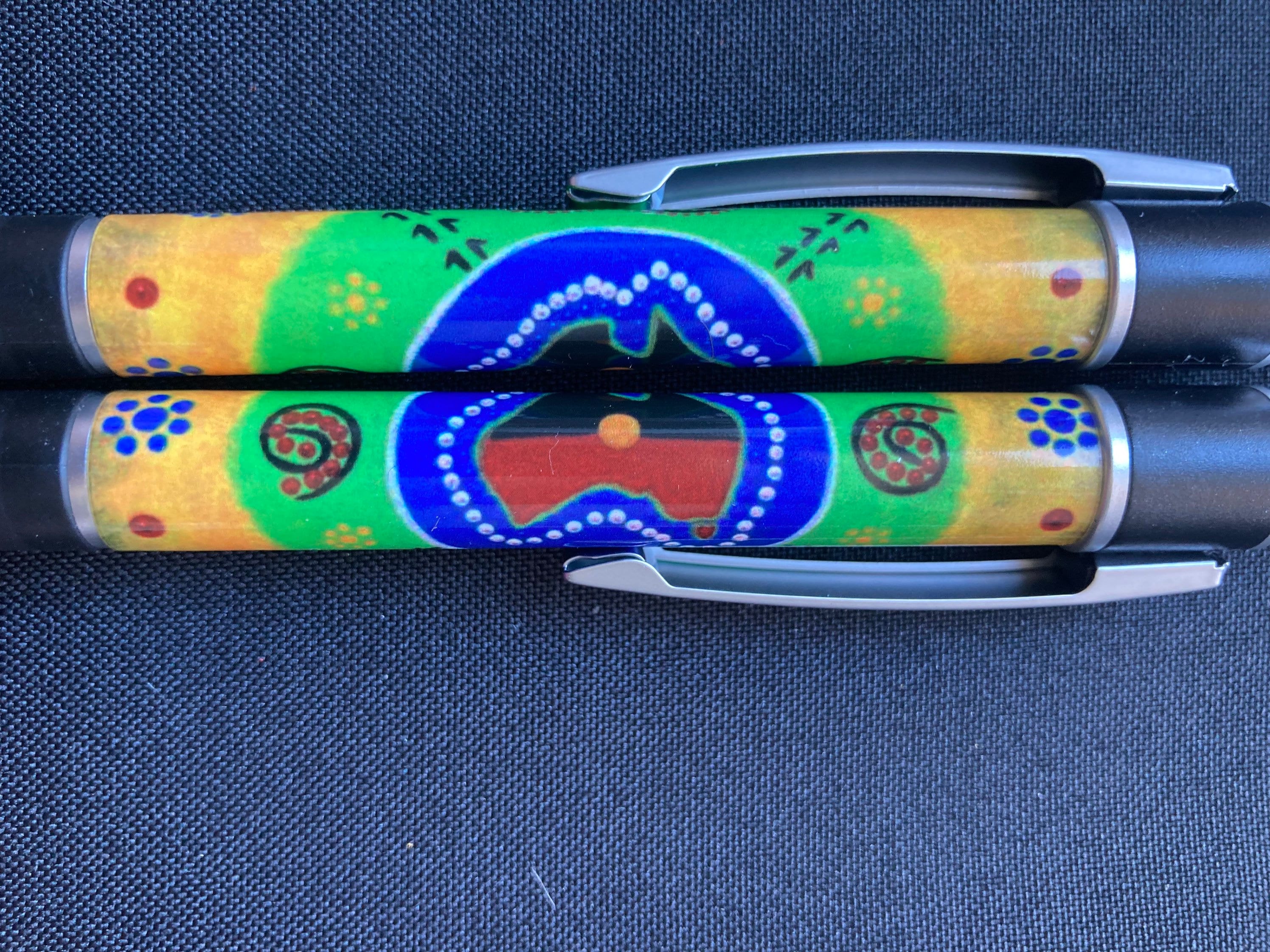 Set of 6 Beautiful Aboriginal Design Pens - Etsy