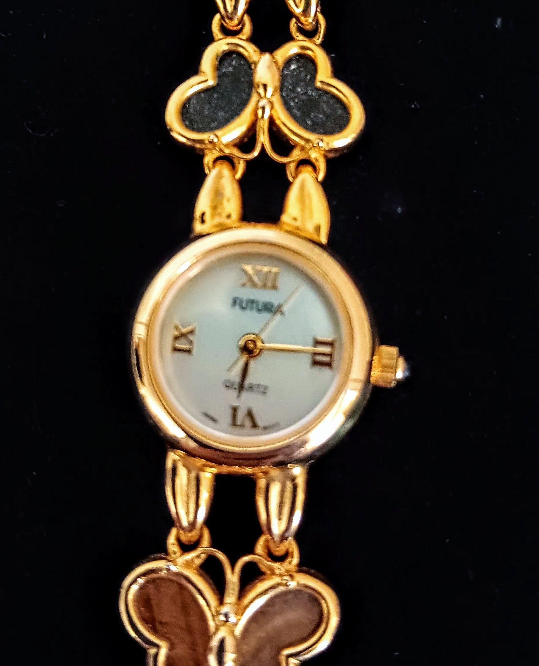 Futura Quartz Technibond Enamel Butterflies Watch - Etsy