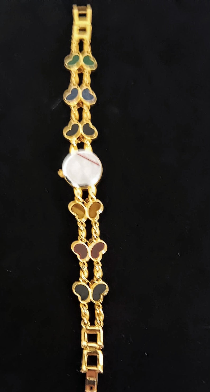 Futura Quartz Technibond Enamel Butterflies Watch - Etsy