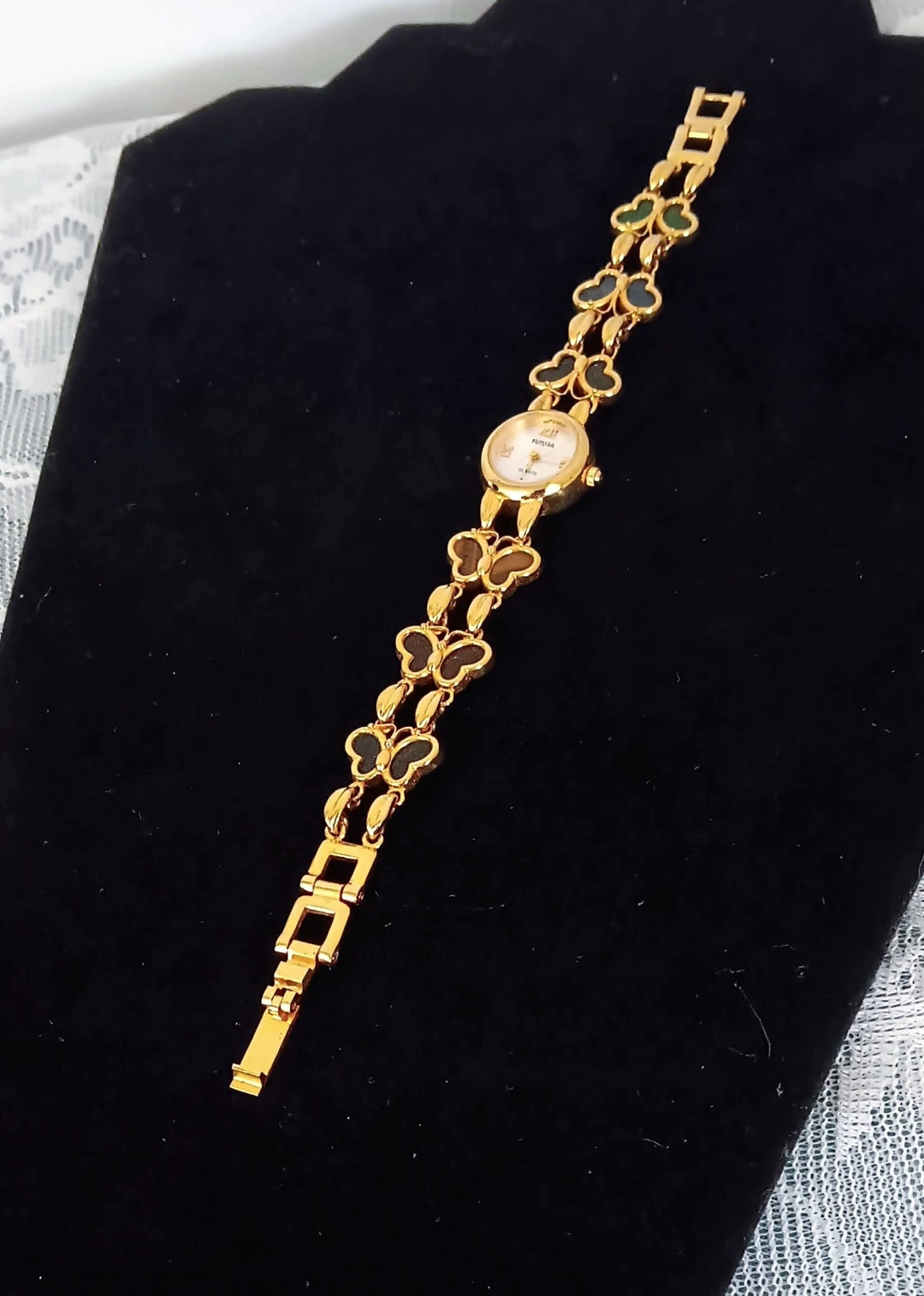 Futura Quartz Technibond Enamel Butterflies Watch - Etsy