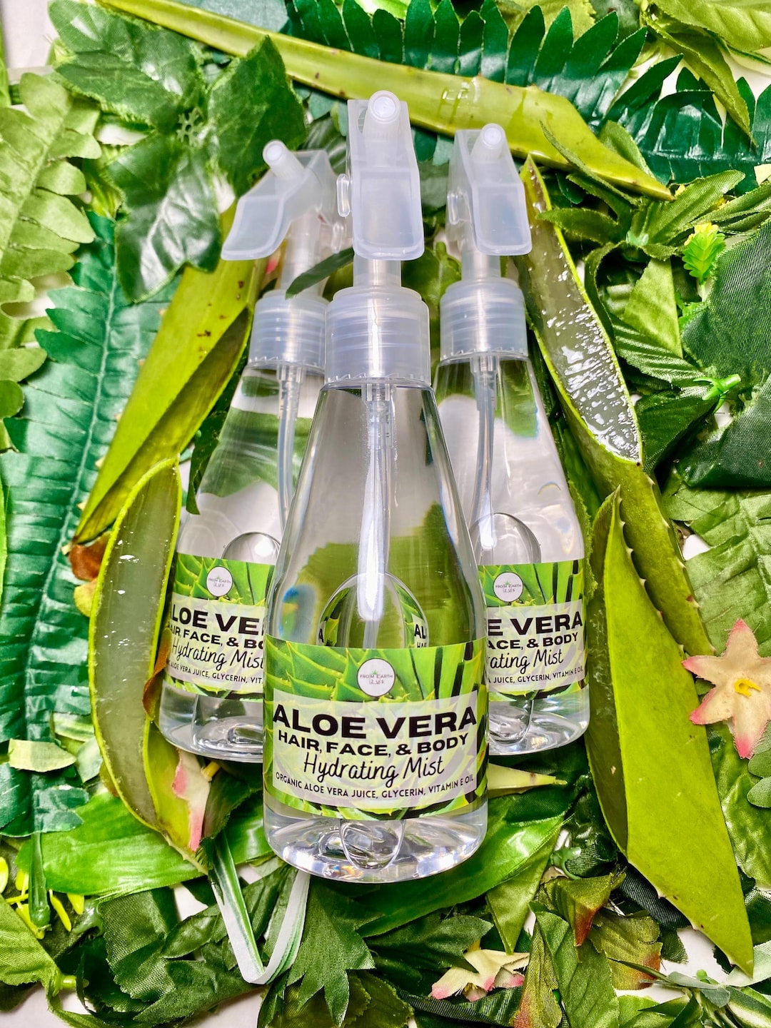 Aloe Vera Hair, Face, & Body Hydrating Mist - Etsy