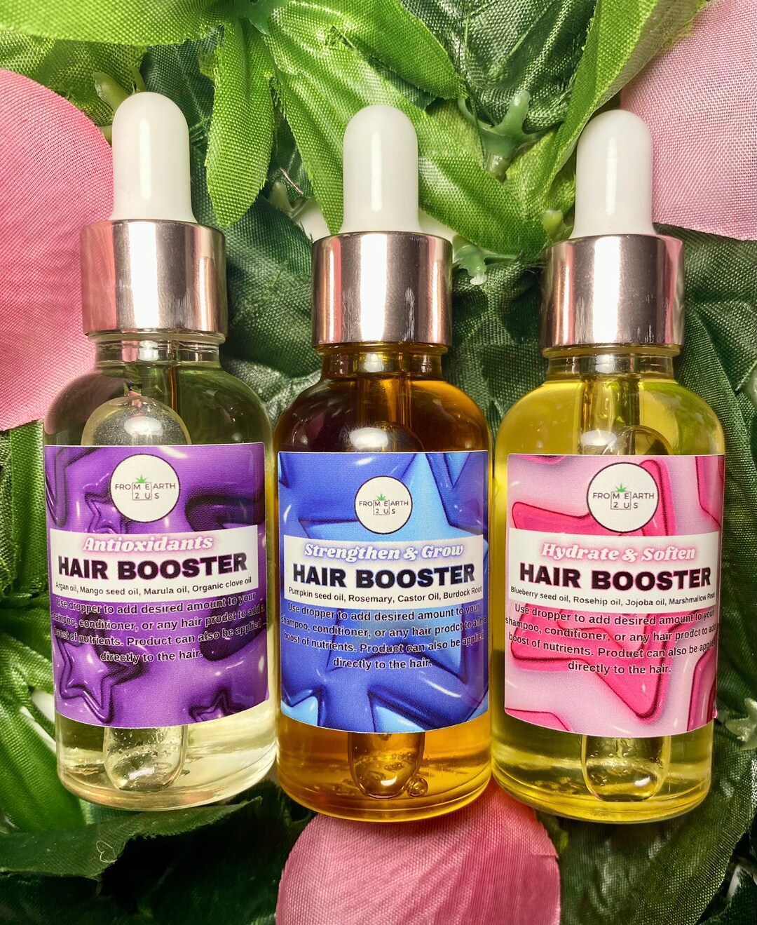 Hair Boosters Nutrients to Add to Your Shampoo / Conditioner / Hair ...