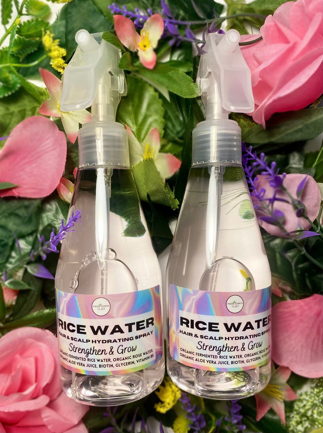 Rice Water Hair & Scalp Spray for Hair Growth - Etsy