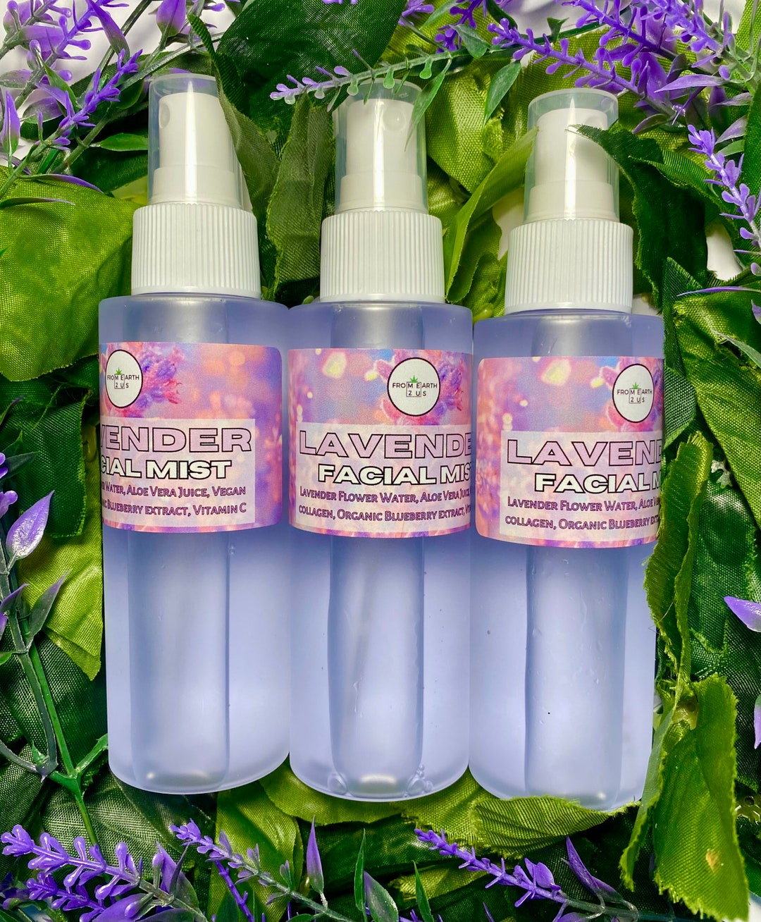Lavender Hydrating Facial Mist Spray - Etsy