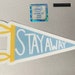 Social Distance Stay Away Flag Sticker | Quarantine Six Feet ...