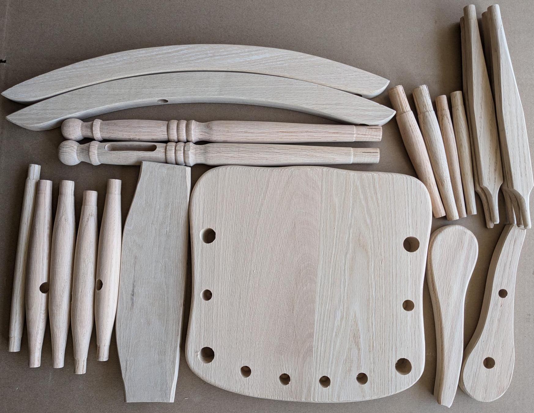 Handcrafted Ash Oak Kids Rocking Chair Kit With Custom Stain Finish - Etsy