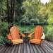 Cedar Folding Adirondack Muskoka Patio Deck Cottage Chair Kit - Etsy