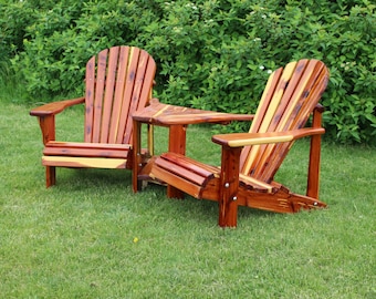 Cedar Folding Adirondack Muskoka Patio Deck Cottage Chair Kit - Etsy