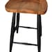 Fully Assembled Solid Maple Wood Tractor Seat Counter Bar Stool for ...