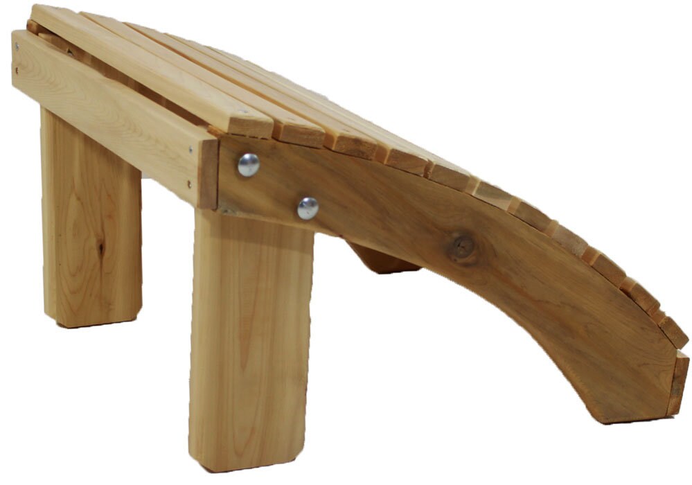 Handmade Cedar Foot Stools Ottoman Kit Without Stain Finish - Etsy