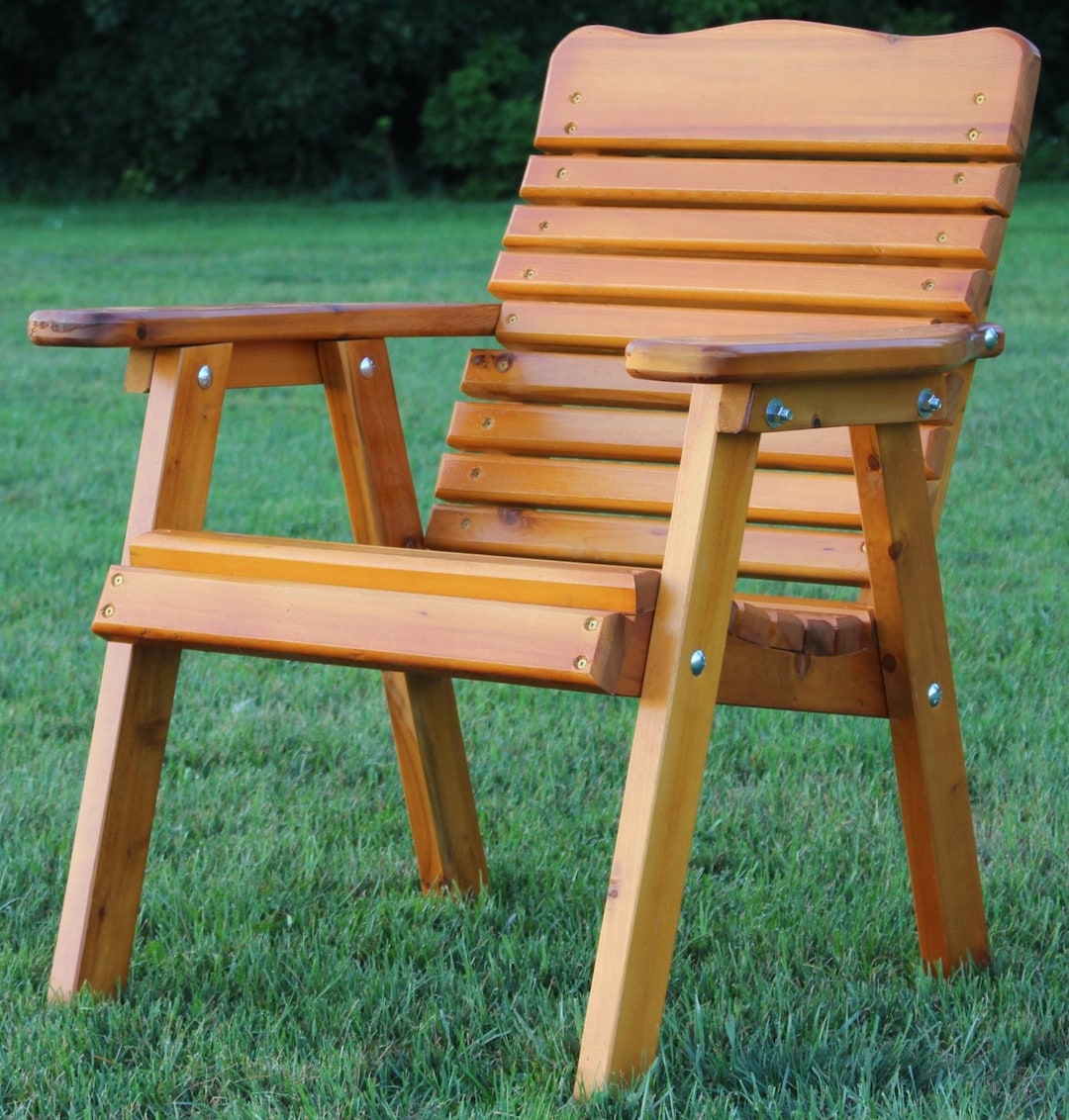 Cedar Front Porch Cottage Deck Chair Kit Without Stain Finish - Etsy