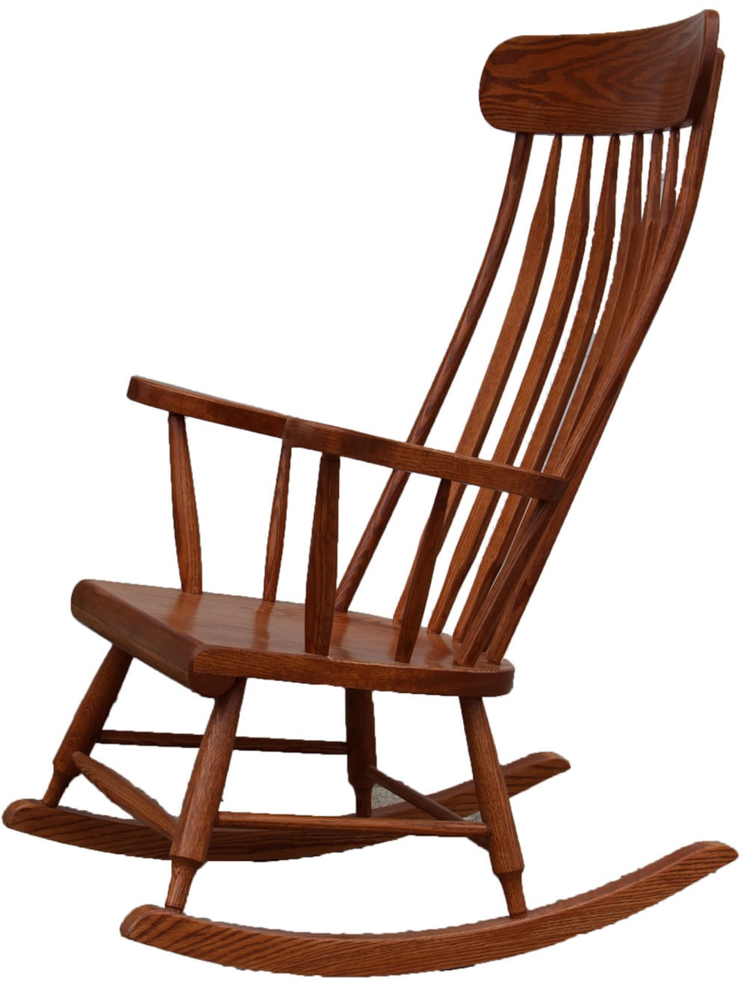 Mennonites Handmade Red Oak Boston Rocking Chair Kit - Etsy