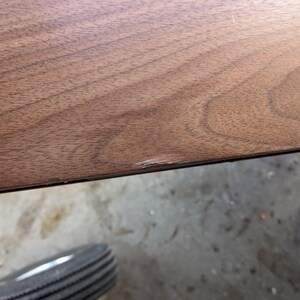 Live Edge Black Walnut Butcher Block Floating Shelf - One Shelf 48"x10 ...