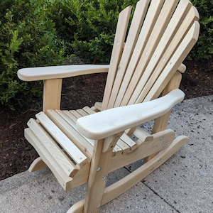 Baby Cedar Rocking Chair Kit Rocker Fully-assembled - Etsy