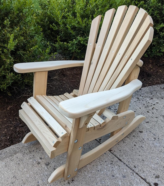 Kids Cedar Rocking Chair Kit Rocker Fully assembled