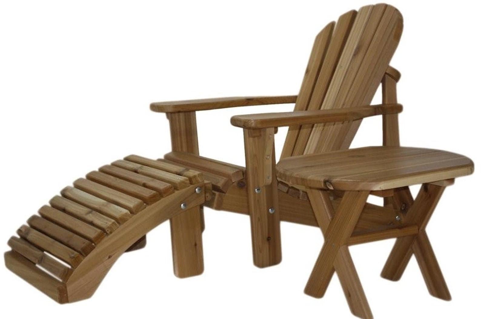 Handmade Cedar Foot Stools Ottoman Kit Without Stain Finish - Etsy