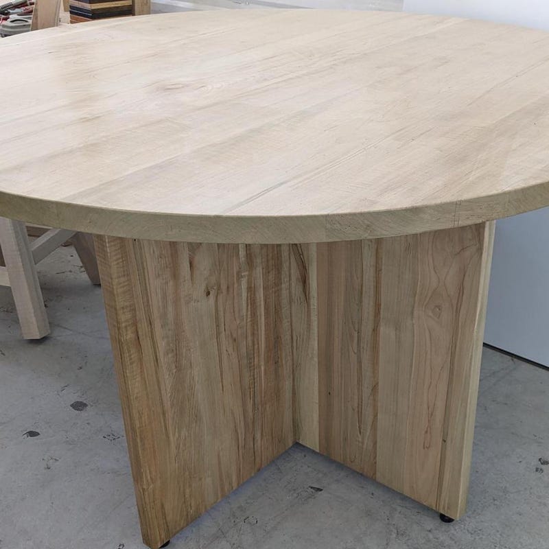 Maple Dining Table - Etsy