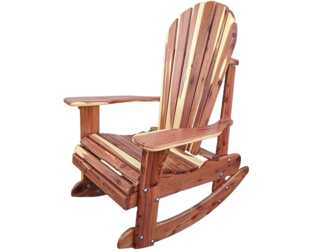 Eastern Red Cedar Rocking Patio Deck Cottage Chair Kit Rocker - Etsy