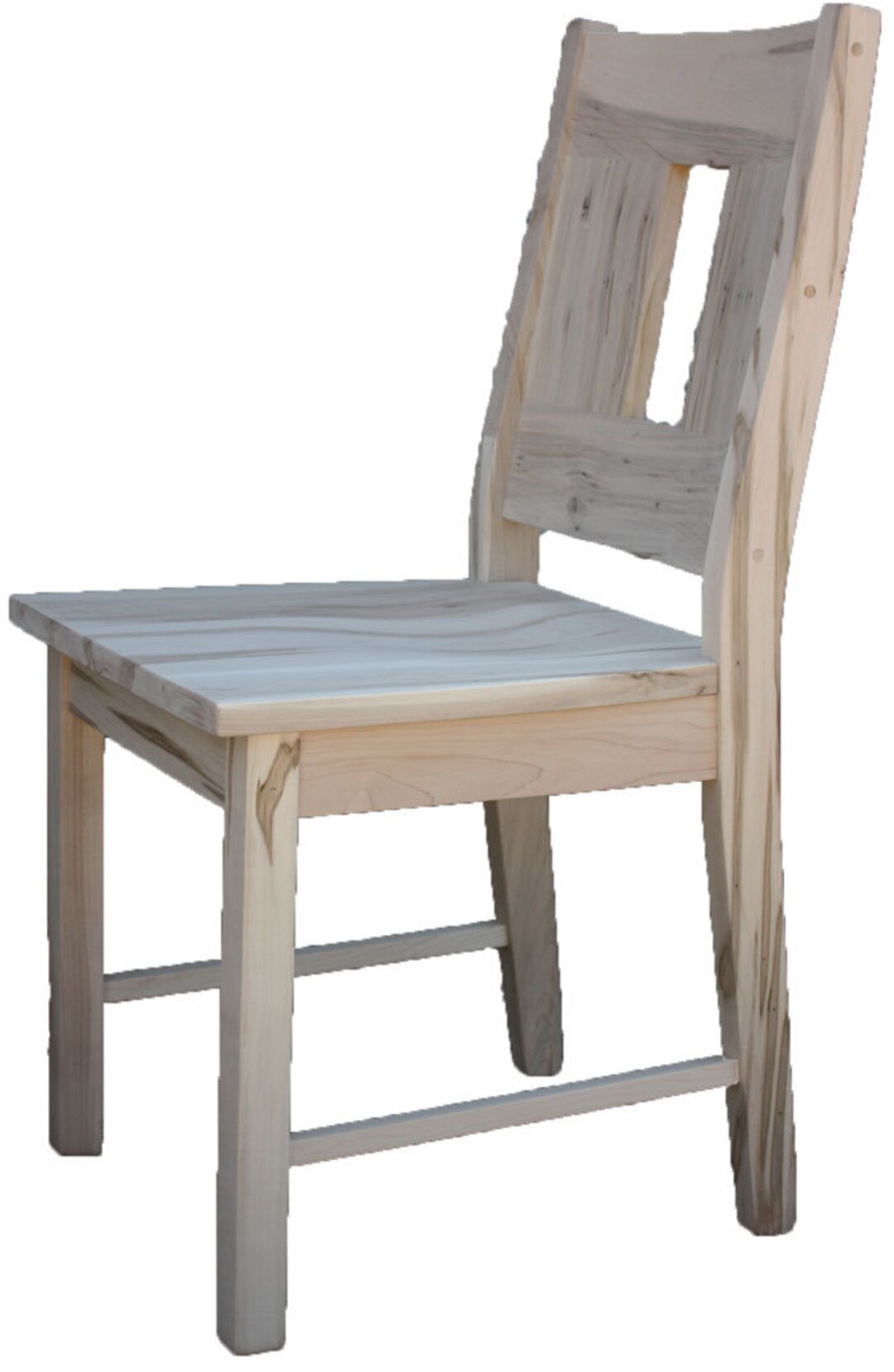 Custom Built Maple/oak Open Back Dining Chair Kits Without Stain Finish ...
