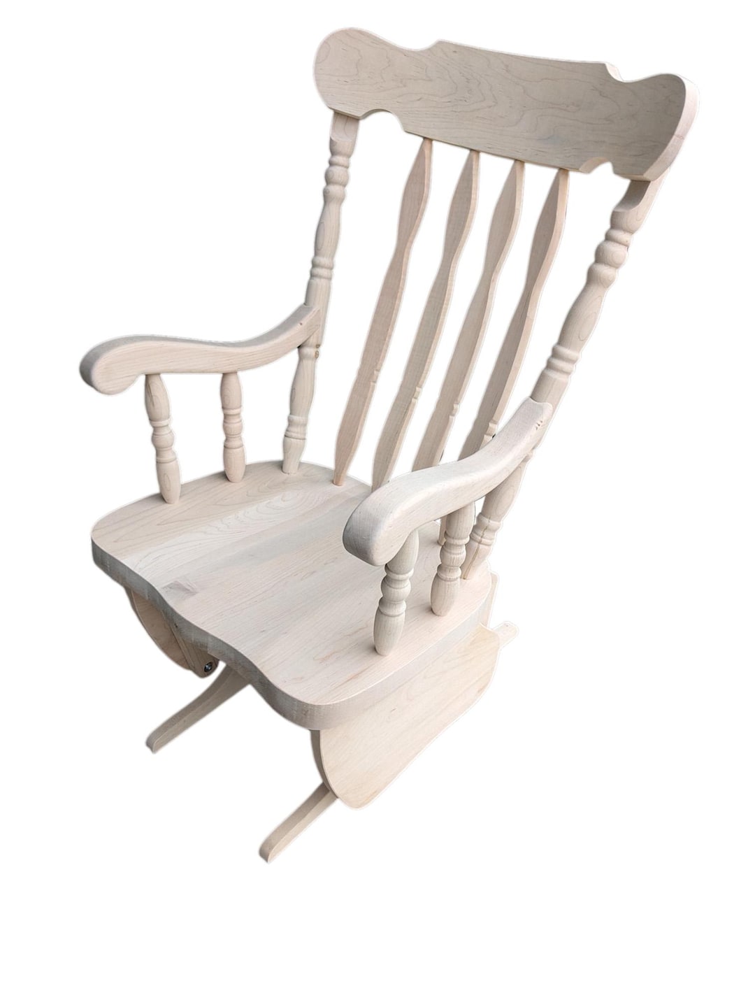 Maple Traditional Gliding Rocker Rocking Chair Kit Glider - Etsy Canada