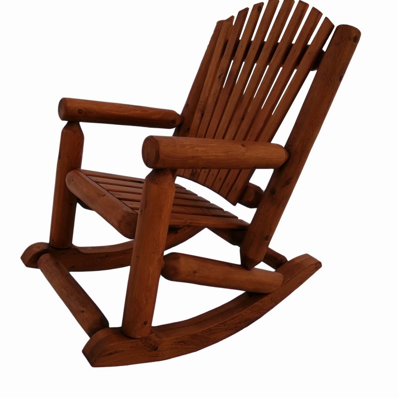 Wood Rocking Chair - Etsy