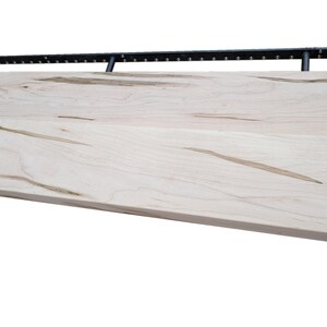 Long Maple Wall Mounting Floating Shelves - Etsy