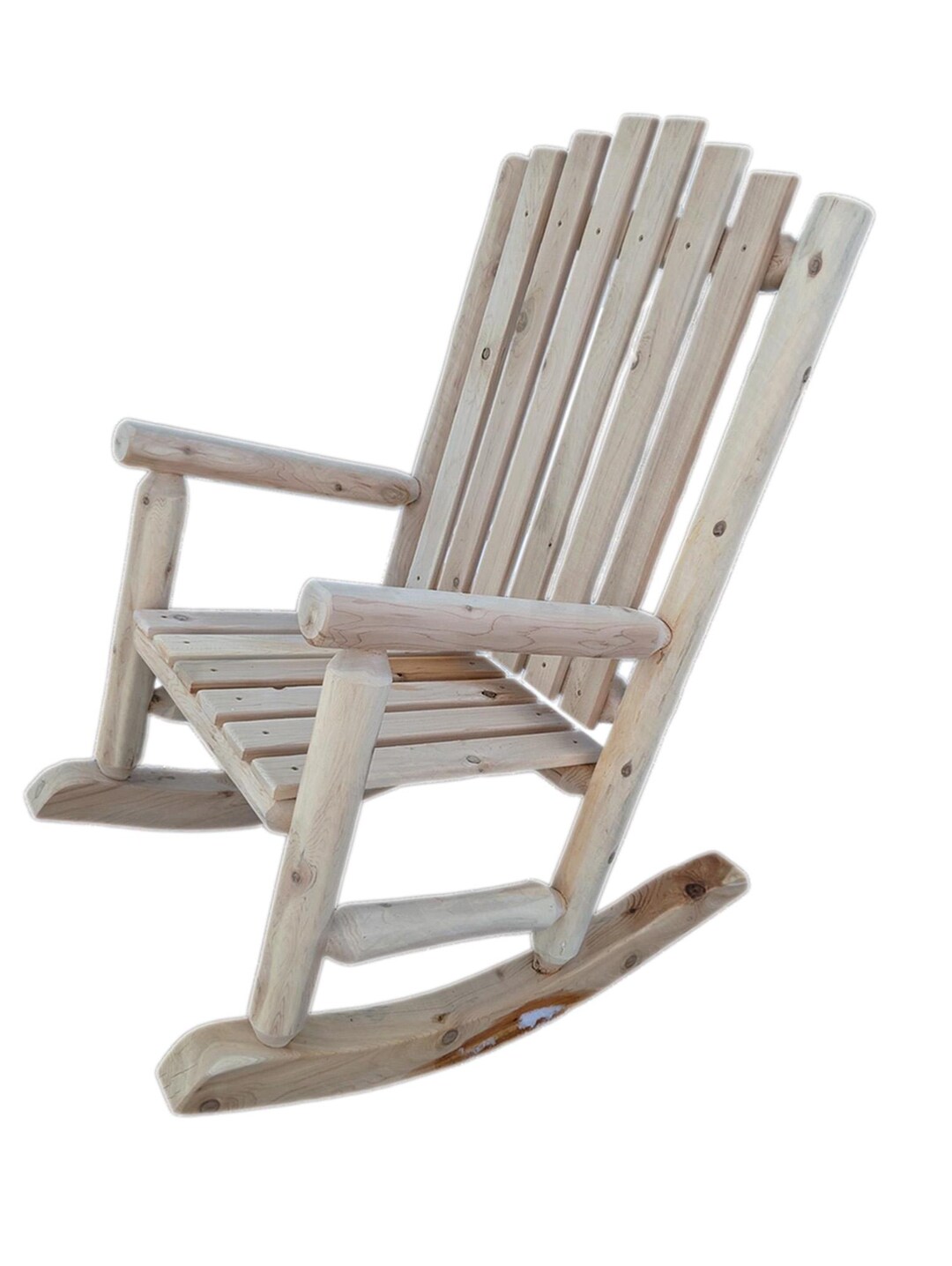 Cedar Log Rocking Chair Kit DIY Rocker - Etsy